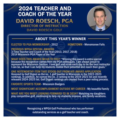 Special Awards – Wisconsin PGA